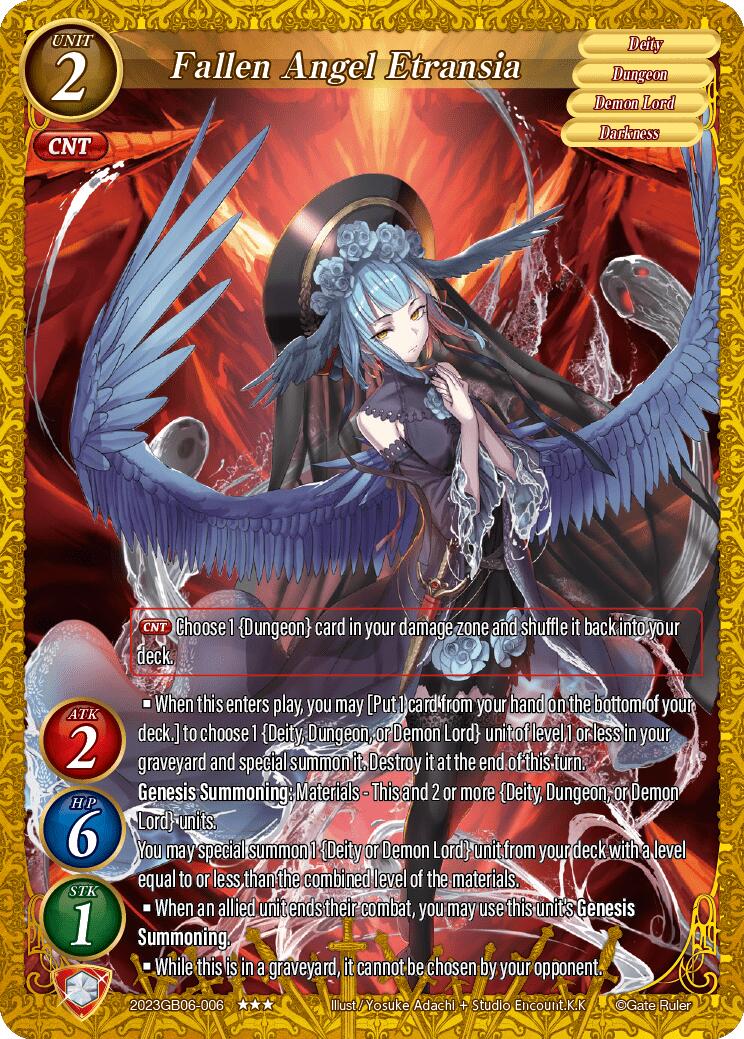 Fallen Angel Etransia - The Demonic & the Divine - Gate Ruler
