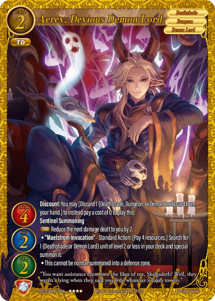 Aerev, Devious Demon Lord - The Demonic & the Divine - Gate Ruler