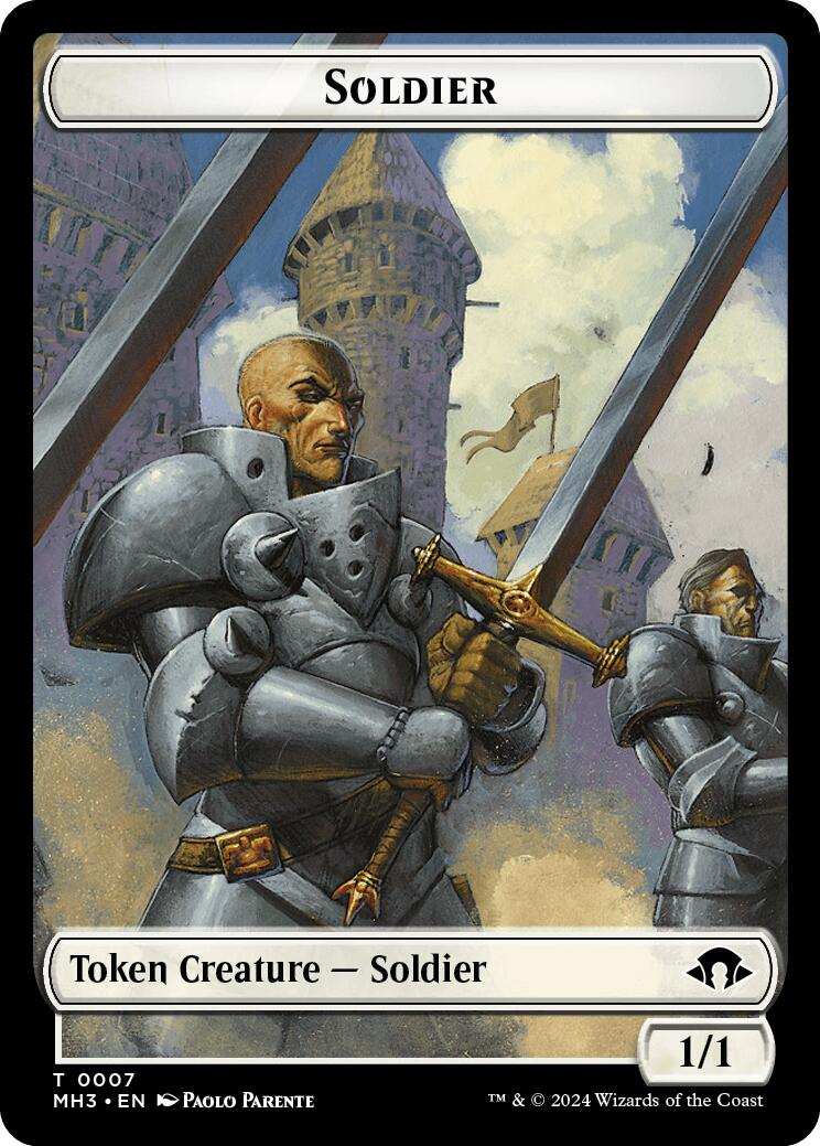 Soldier Token - Modern Horizons 3 - Magic: The Gathering