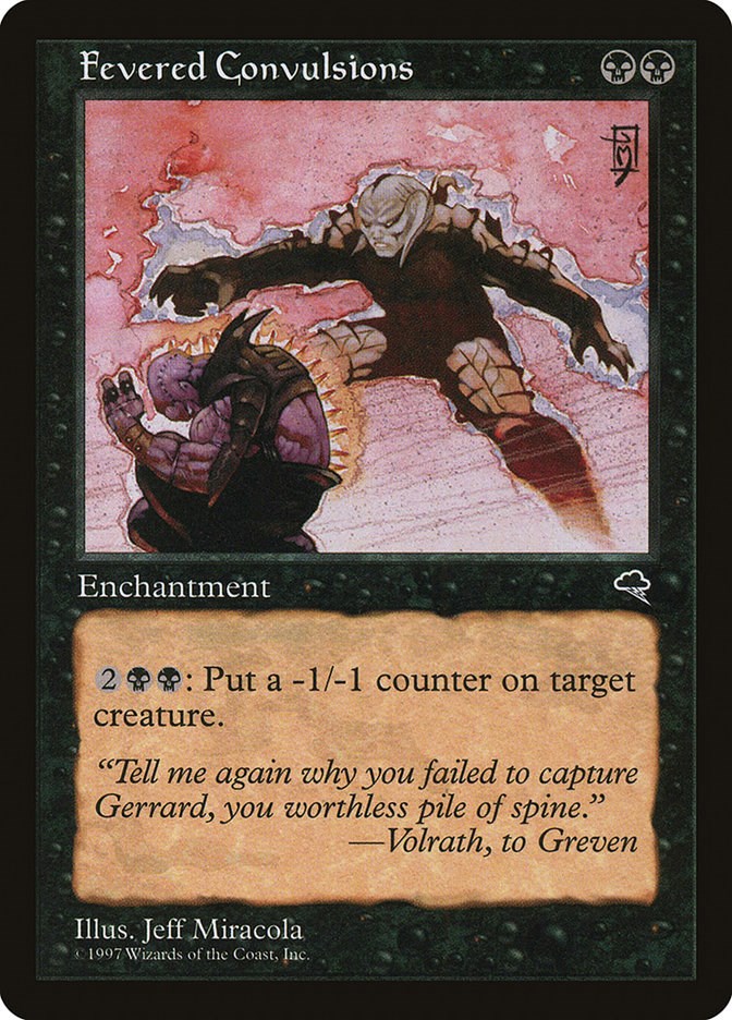 Fevered Convulsions - Tempest - Magic: The Gathering