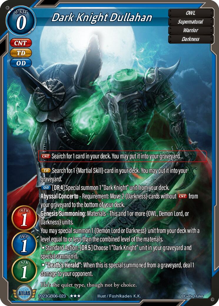 Dark Knight Dullahan - The Demonic & the Divine - Gate Ruler