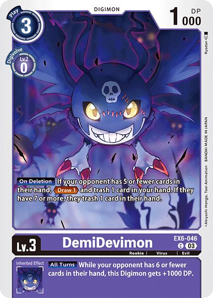 DemiDevimon - Infernal Ascension - Digimon Card Game