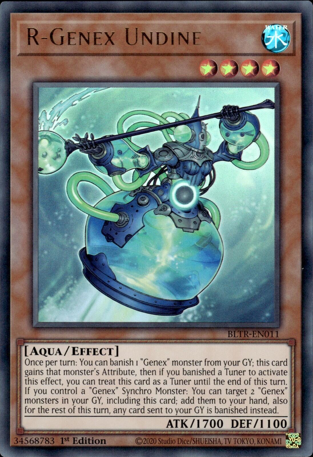 R-Genex Undine - Battles of Legend: Terminal Revenge - YuGiOh