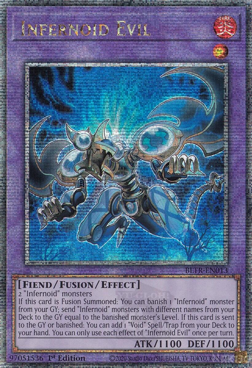 Infernoid Evil (Quarter Century Secret Rare) - Battles of Legend ...