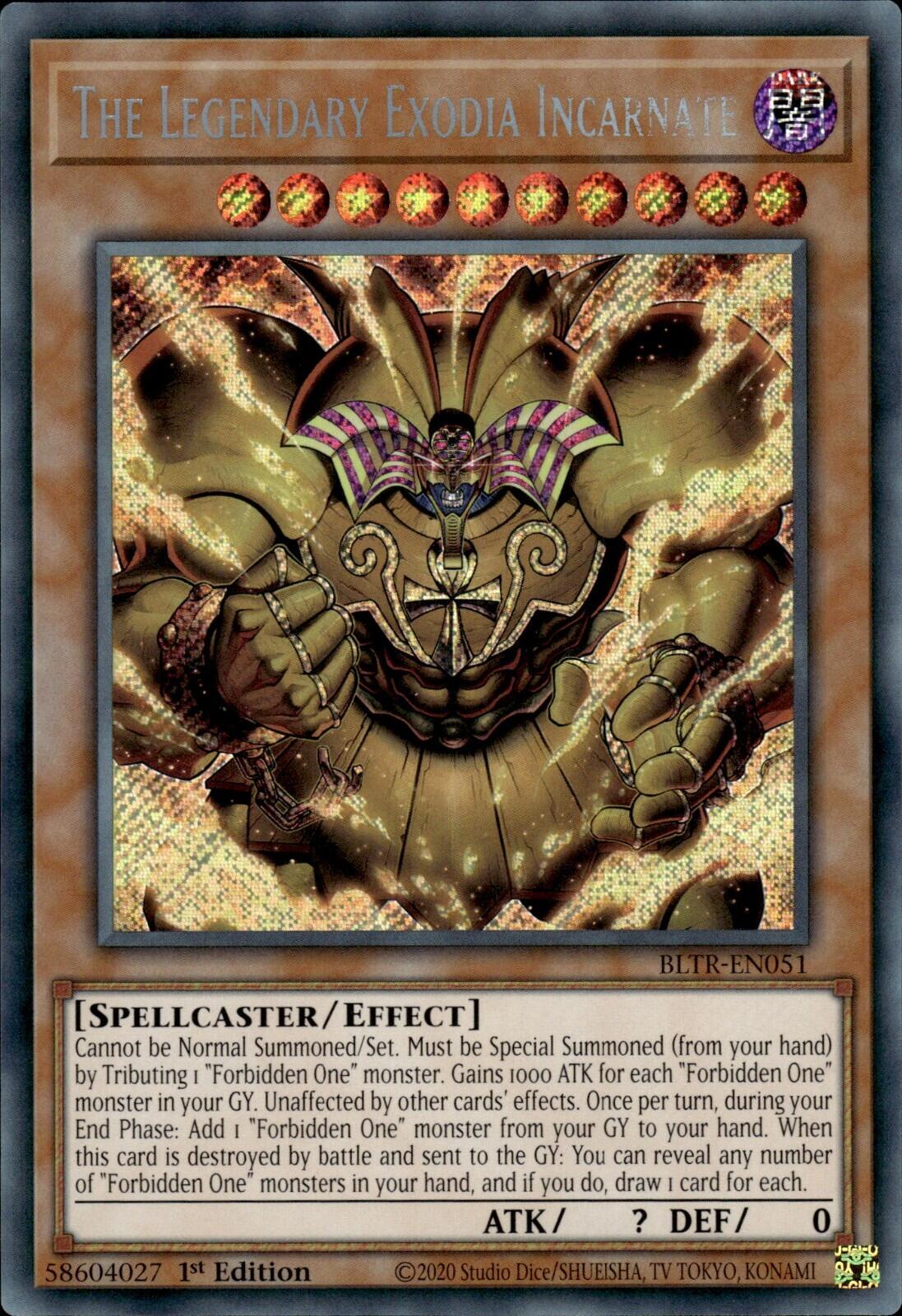 The Legendary Exodia Incarnate - Battles of Legend: Terminal Revenge ...