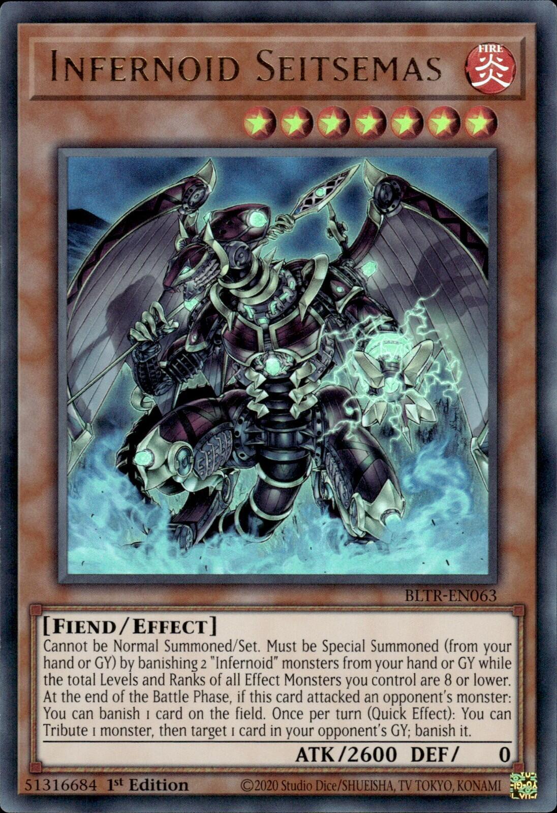Infernoid Seitsemas - Battles of Legend: Terminal Revenge - YuGiOh