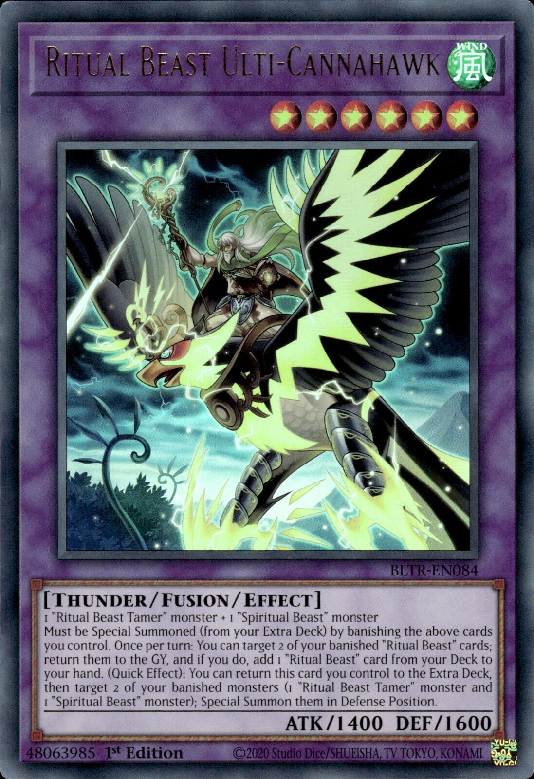 Ritual Beast Ulti-Cannahawk - Battles of Legend: Terminal Revenge - YuGiOh