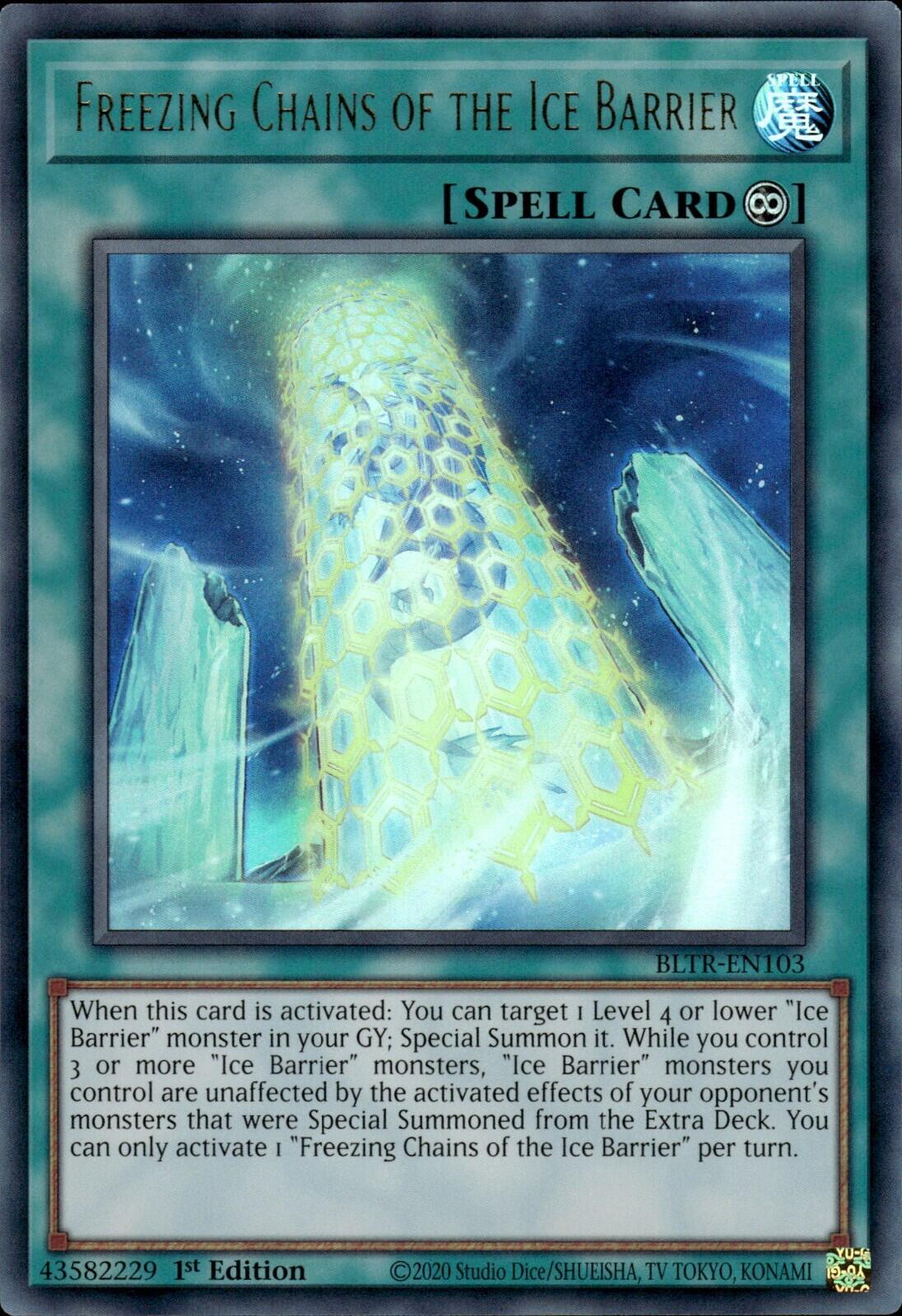 Freezing Chains of the Ice Barrier - Battles of Legend: Terminal ...