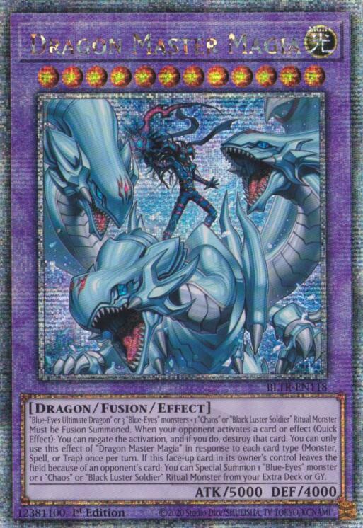 Dragon Master Magia (Quarter Century Secret Rare) - Battles of Legend ...