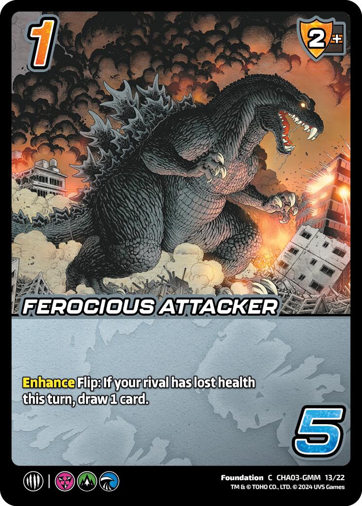Ferocious Attacker - Challenger Series: Godzilla - UniVersus