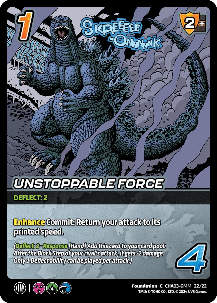 Unstoppable Force - Challenger Series: Godzilla - UniVersus