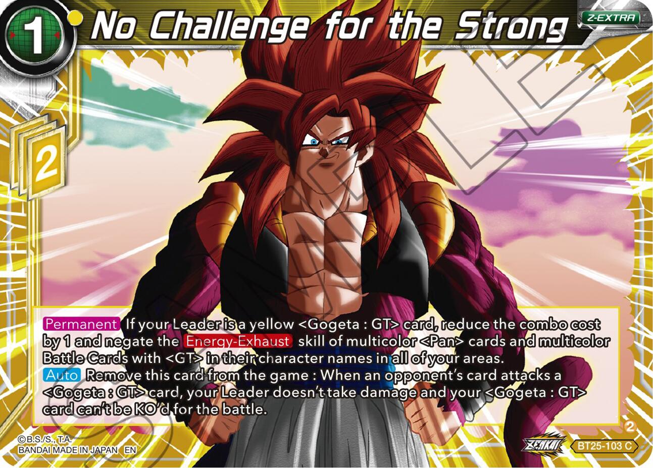 No Challenge for the Strong - Legend of the Dragon Balls - Dragon Ball ...