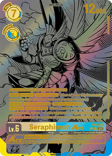 Seraphimon ACE (Textured) - Infernal Ascension - Digimon Card Game