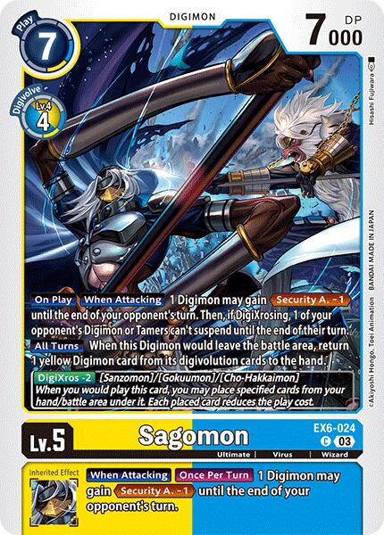 Sagomon - Infernal Ascension - Digimon Card Game