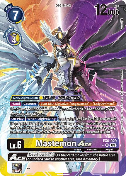 Mastemon ACE (Alternate Art) - Infernal Ascension - Digimon Card Game