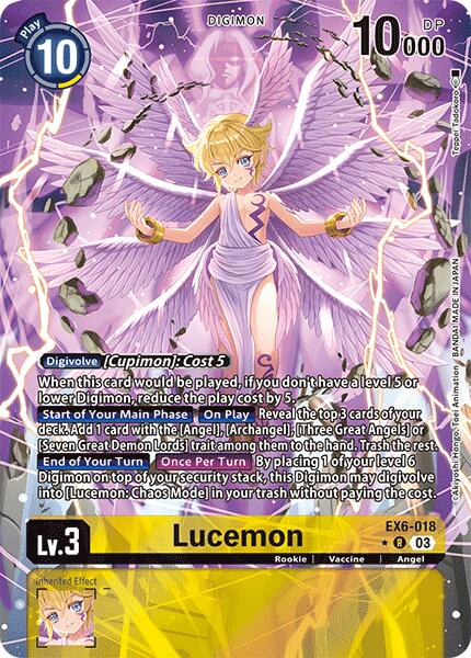 Lucemon (Alternate Art) - Infernal Ascension - Digimon Card Game