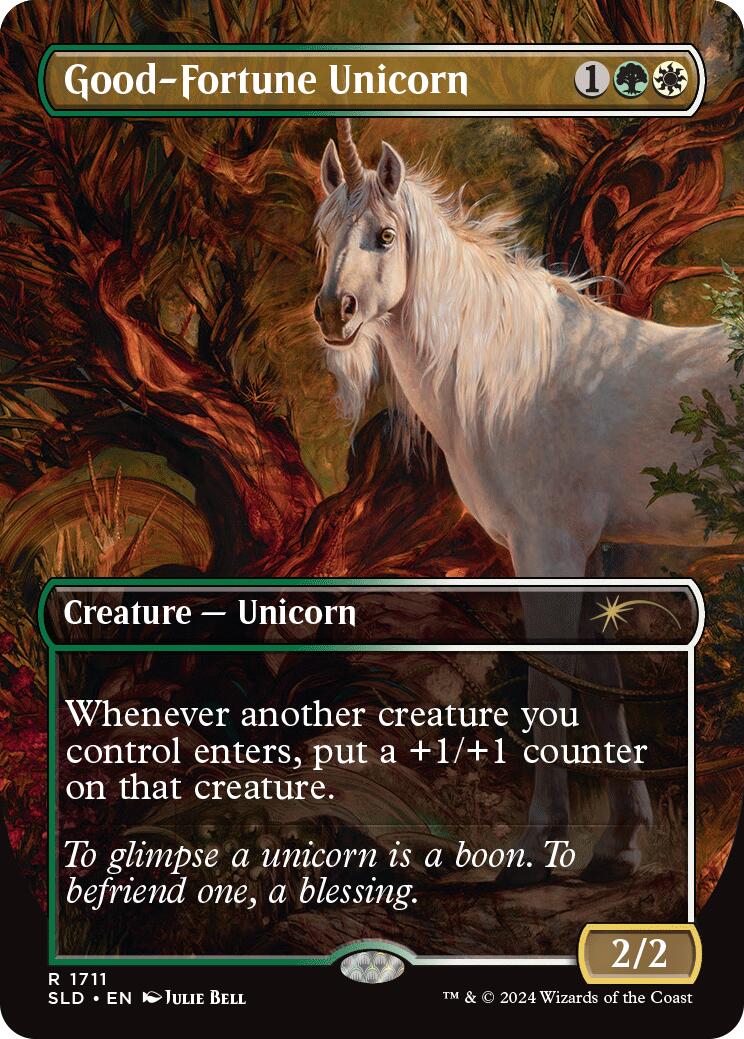 Good-Fortune Unicorn - Secret Lair Drop Series - Magic: The Gathering