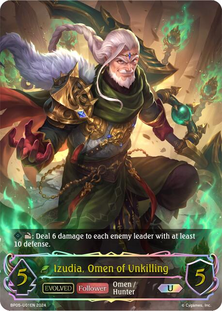 Izudia, Omen of Unkilling (Evolved) (U) - BP05: Omens Eternal ...