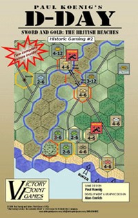 Paul Koenig's D-Day: British Beaches - Victory Point Games - Boardgames