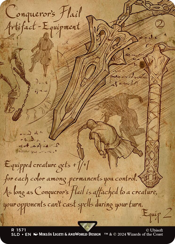 Conqueror's Flail - Secret Lair Drop Series - Magic: The Gathering