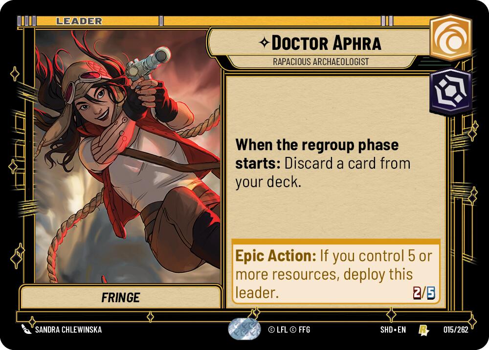 Doctor Aphra - Rapacious Archaeologist - Shadows of the Galaxy - Star ...