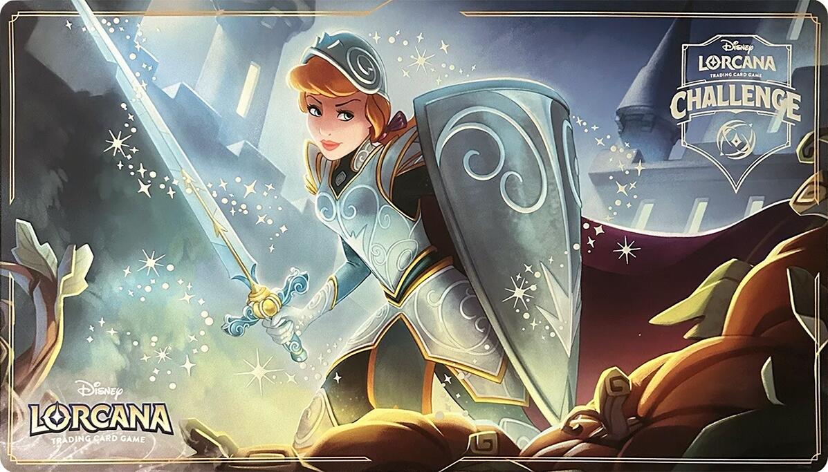Disney Lorcana: Cinderella - Stouthearted Foil Playmat (Disney Lorcana ...