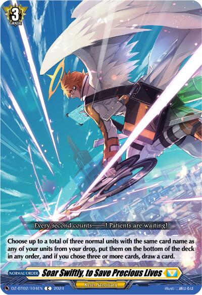 Soar Swiftly, to Save Precious Lives - Illusionless Strife - Cardfight ...