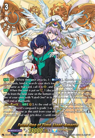 Fated One of Time, Liael=Amorta (DSR) - Illusionless Strife - Cardfight Vanguard