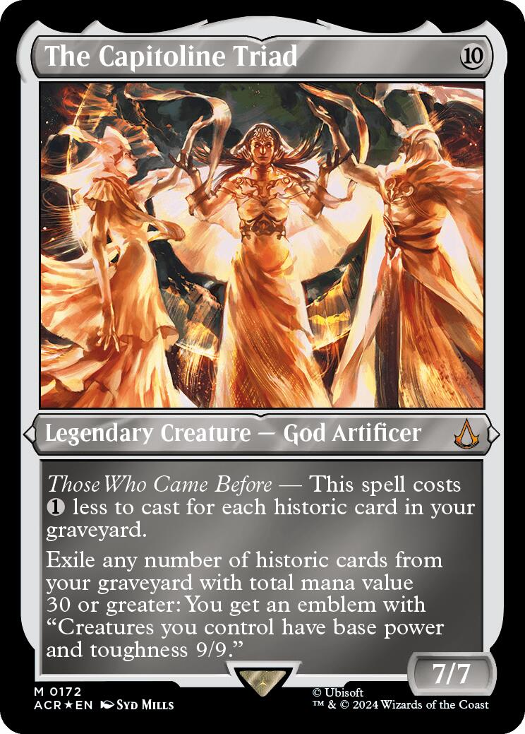 The Capitoline Triad (Foil Etched) - Universes Beyond: Assassin's Creed ...