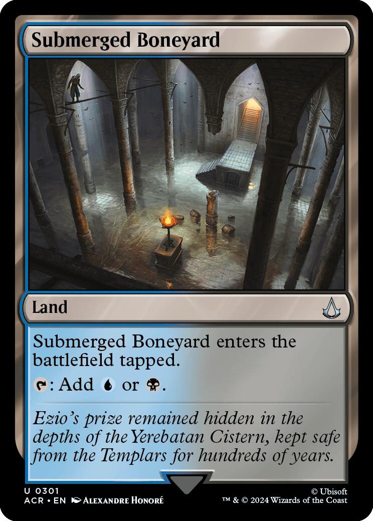 Submerged Boneyard - Universes Beyond: Assassin's Creed - Magic: The ...
