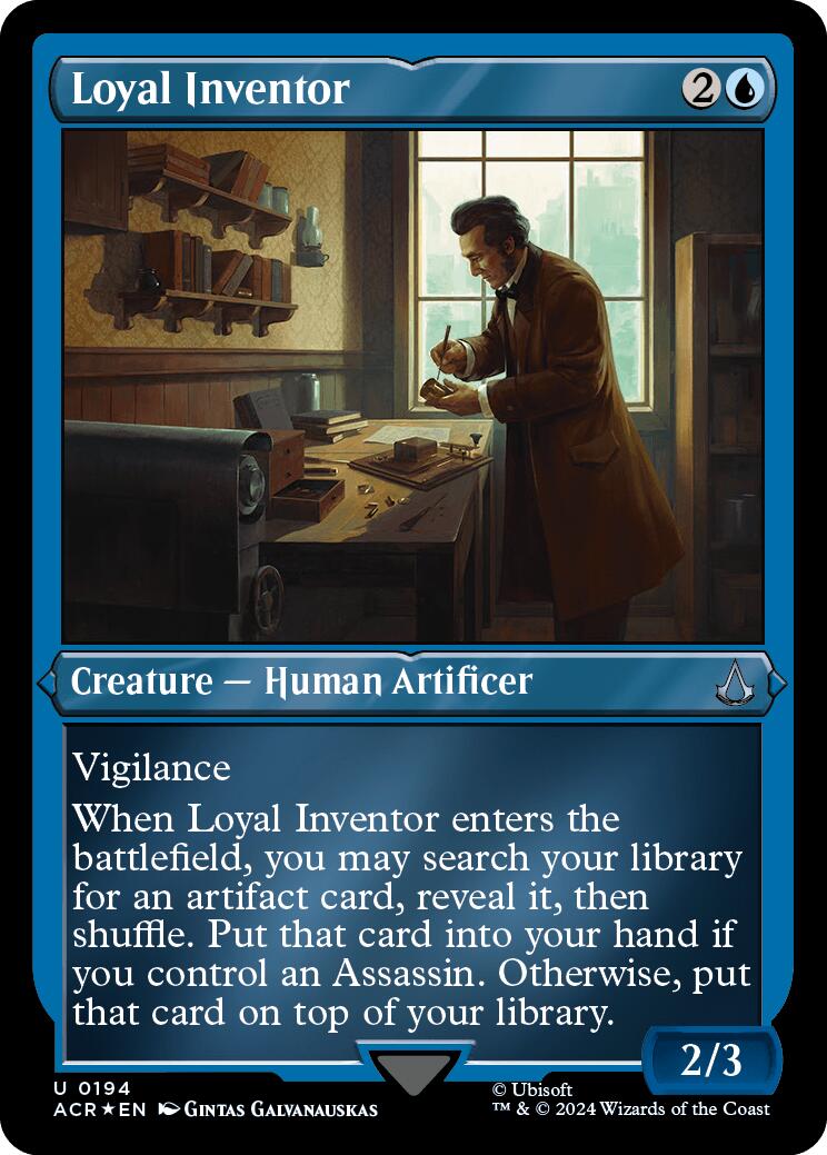 Loyal Inventor (Foil Etched) - Universes Beyond: Assassin's Creed ...
