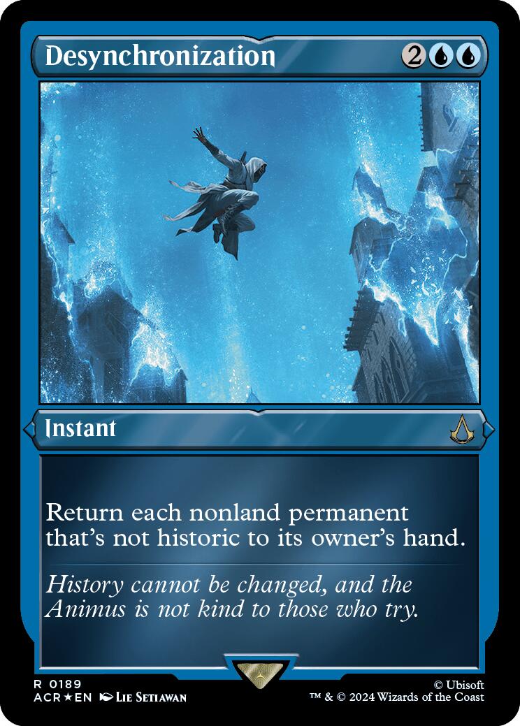 Desynchronization (Foil Etched) - Universes Beyond: Assassin's Creed ...