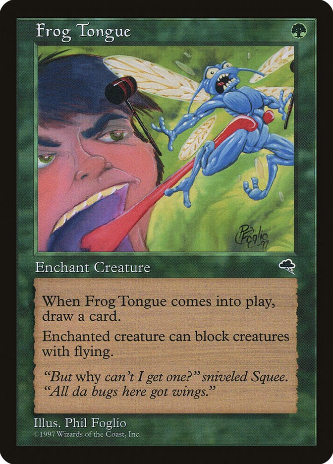 Frog Tongue - Tempest - Magic: The Gathering