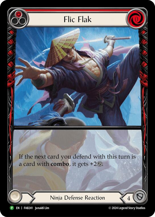 Flic Flak (Red) - FAB241 - Flesh and Blood: Promo Cards - Flesh and ...
