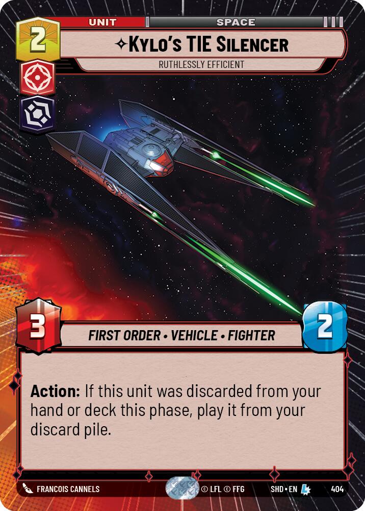 Kylo's TIE Silencer - Ruthlessly Efficient (Hyperspace) - Shadows of ...