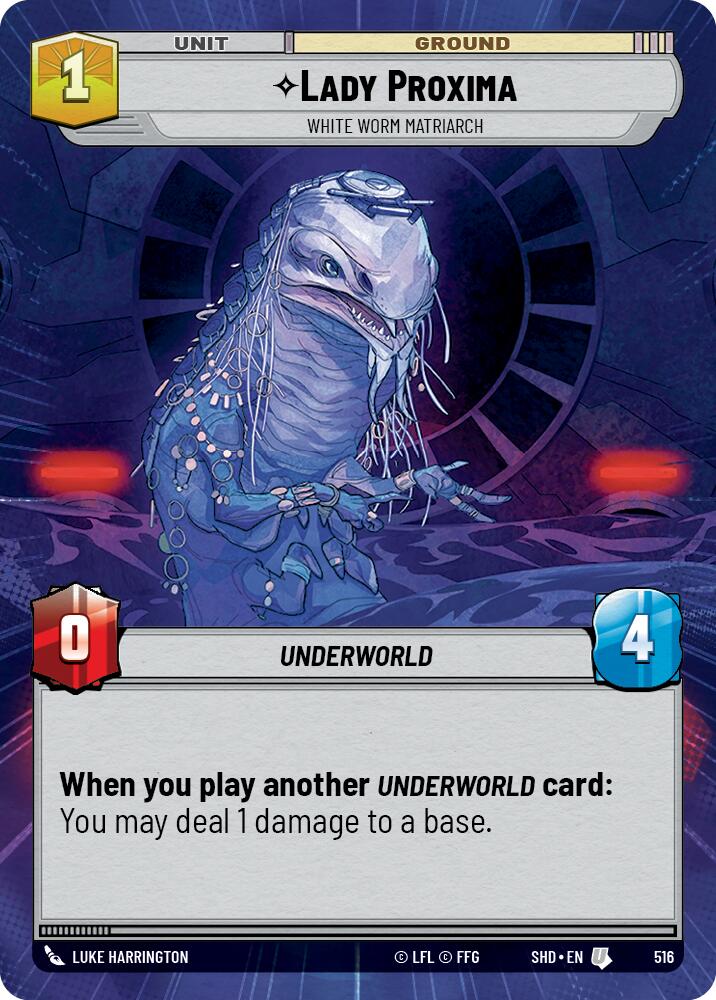 Lady Proxima - White Worm Matriarch (Hyperspace) - Shadows of the ...