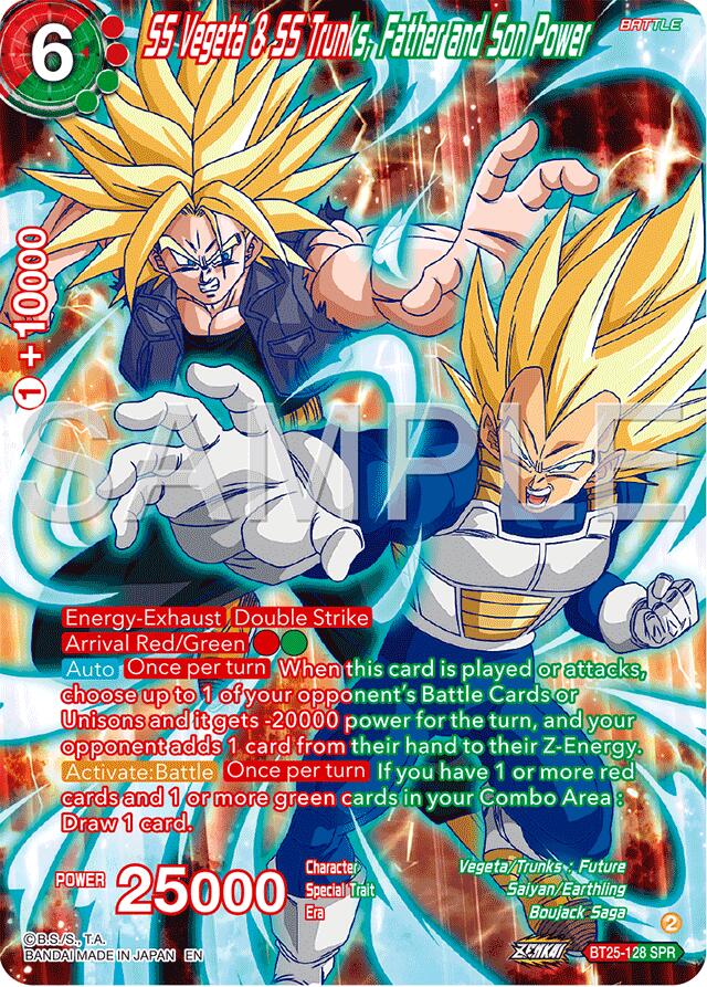 SS Vegeta & SS Trunks, Father and Son Power (SPR) - Legend of the ...
