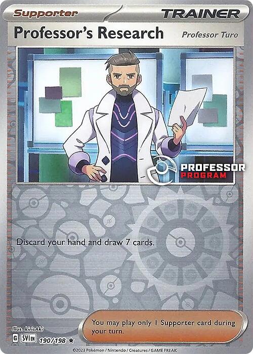 Professor's Research - 190/198 (2023) - Professor Program Promos - Pokemon