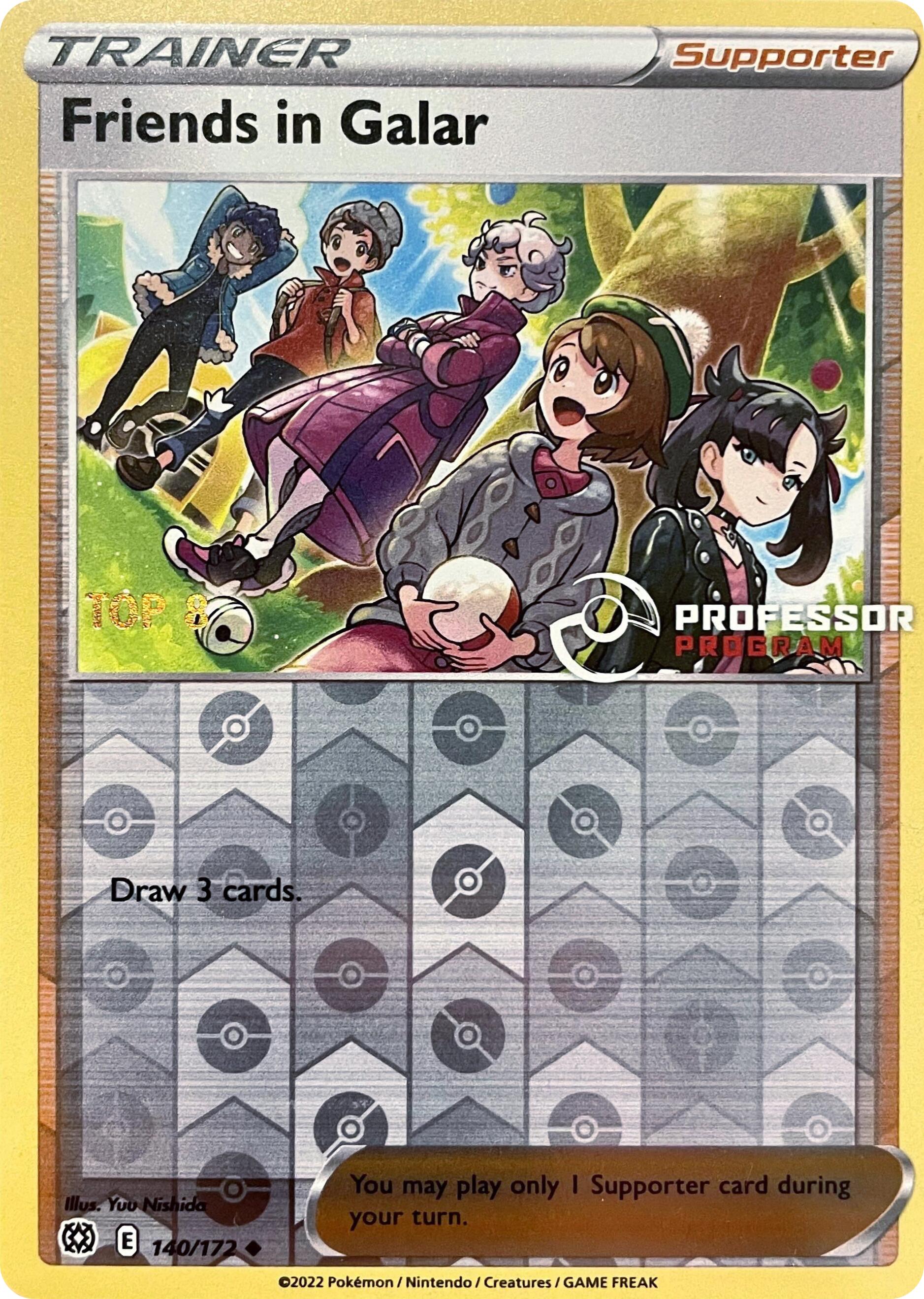 Friends in Galar - 140/172 (2022) - Professor Program Promos - Pokemon