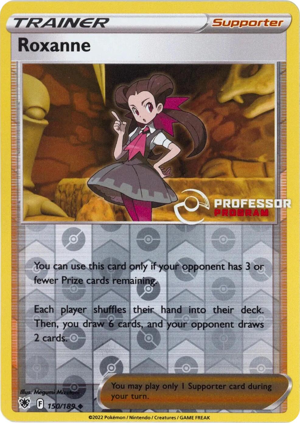 Roxanne - 150/189 (2022) - Professor Program Promos - Pokemon