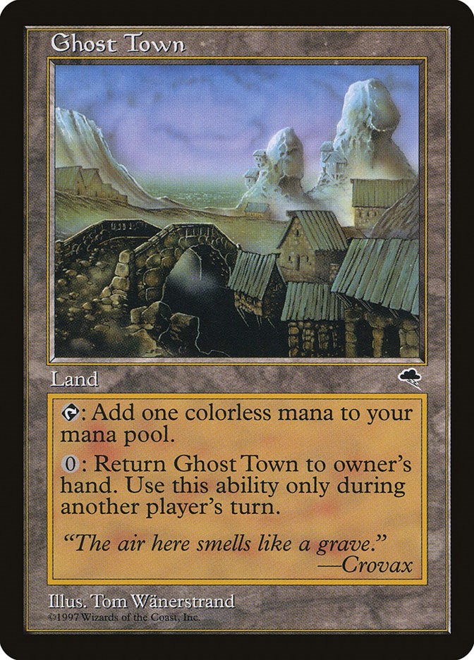 Ghost Town - Tempest - Magic: The Gathering
