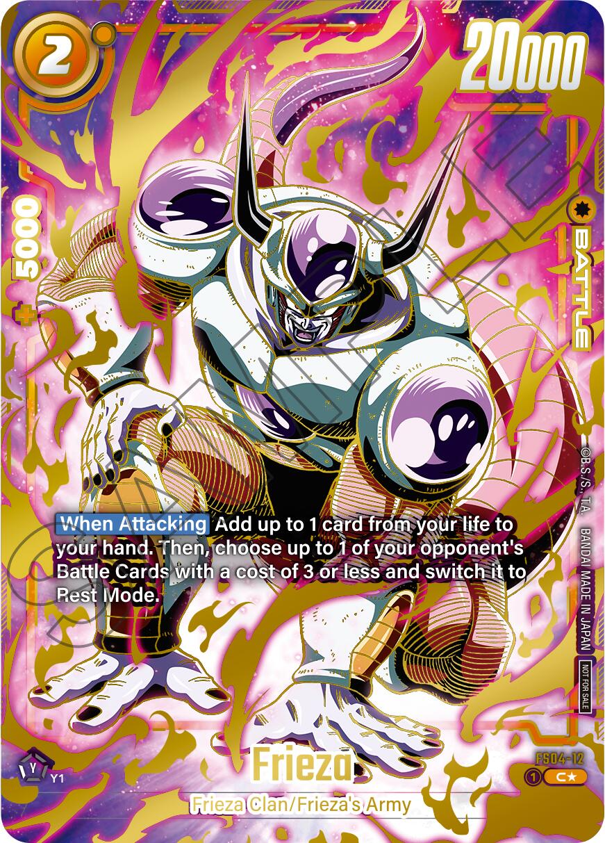 Frieza - FS04-12 (Ultimate Battle 2024 Vol.1) - Tournament and Championship Promos - Dragon Ball ...
