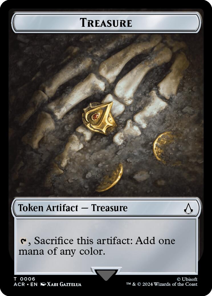 Treasure Token - Universes Beyond: Assassin's Creed - Magic: The Gathering