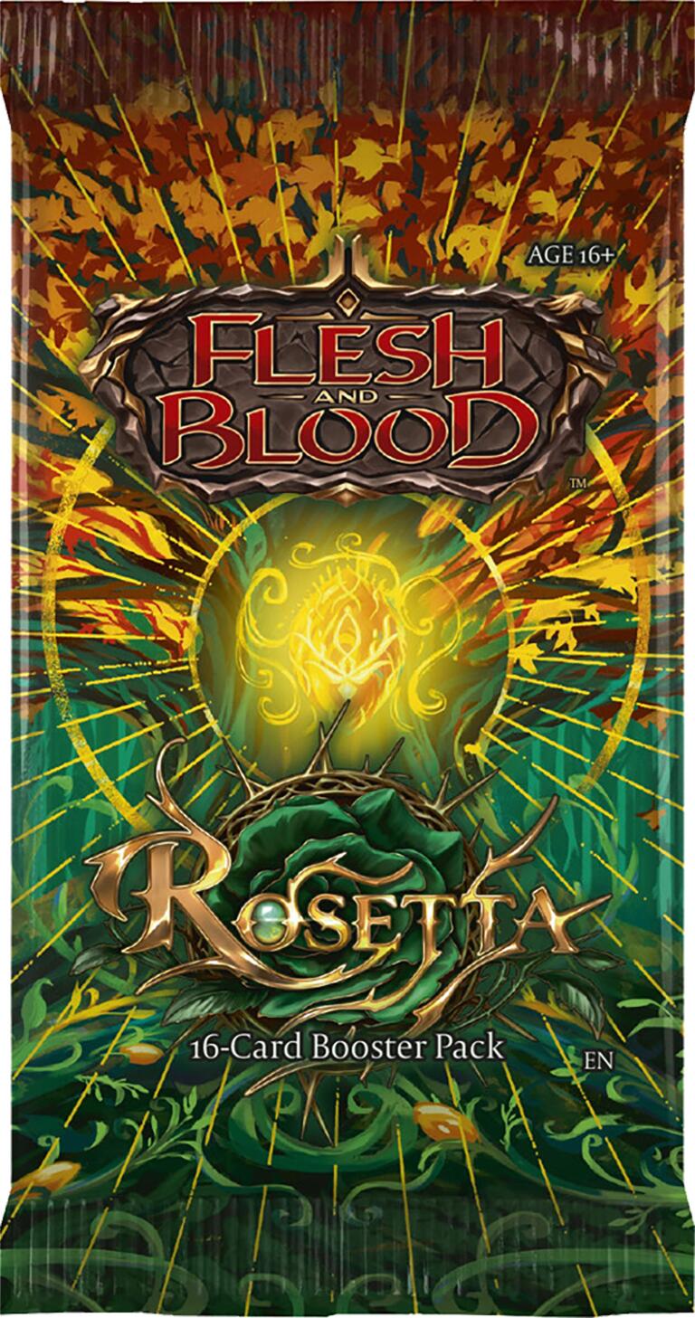 Rosetta Booster Pack - Rosetta - Flesh and Blood TCG