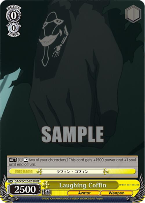 Laughing Coffin - Sword Art Online Chronicle Set - Weiss Schwarz
