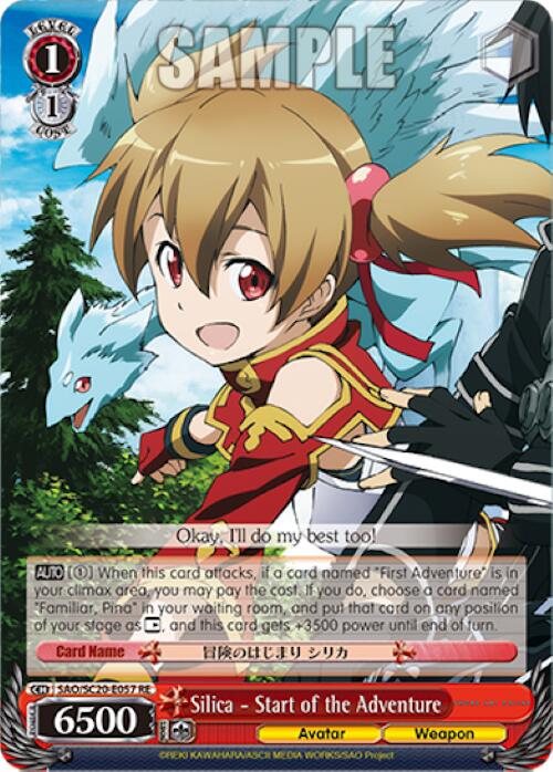 Silica - Start of the Adventure - Sword Art Online Chronicle Set ...