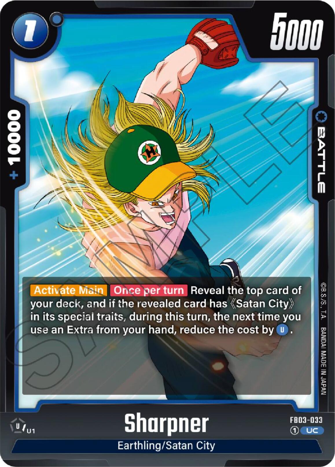 Sharpner - Raging Roar - Dragon Ball Super: Fusion World