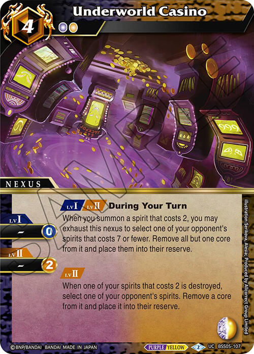Underworld Casino - Strangers in the Sky - Battle Spirits Saga