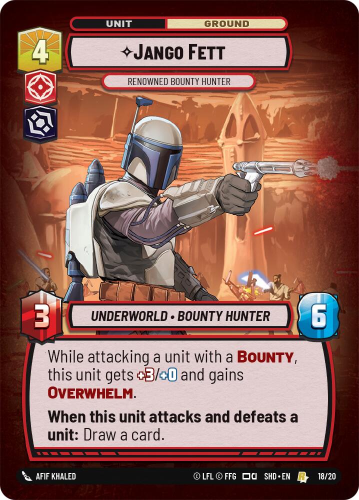 Jango Fett - Renowned Bounty Hunter - Shadows of the Galaxy: Weekly ...
