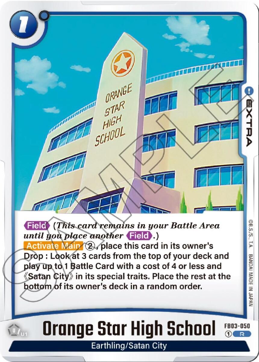 Orange Star High School - Raging Roar - Dragon Ball Super: Fusion World
